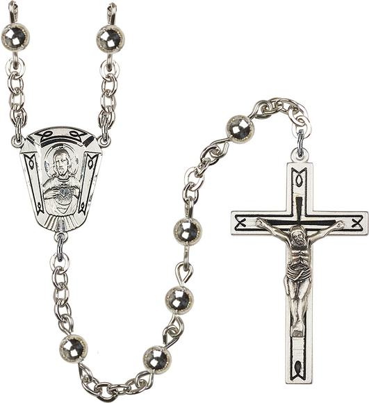Hail MaryGifts | Jewelry | R805 Series Rosary Scapular Silver Plate ...